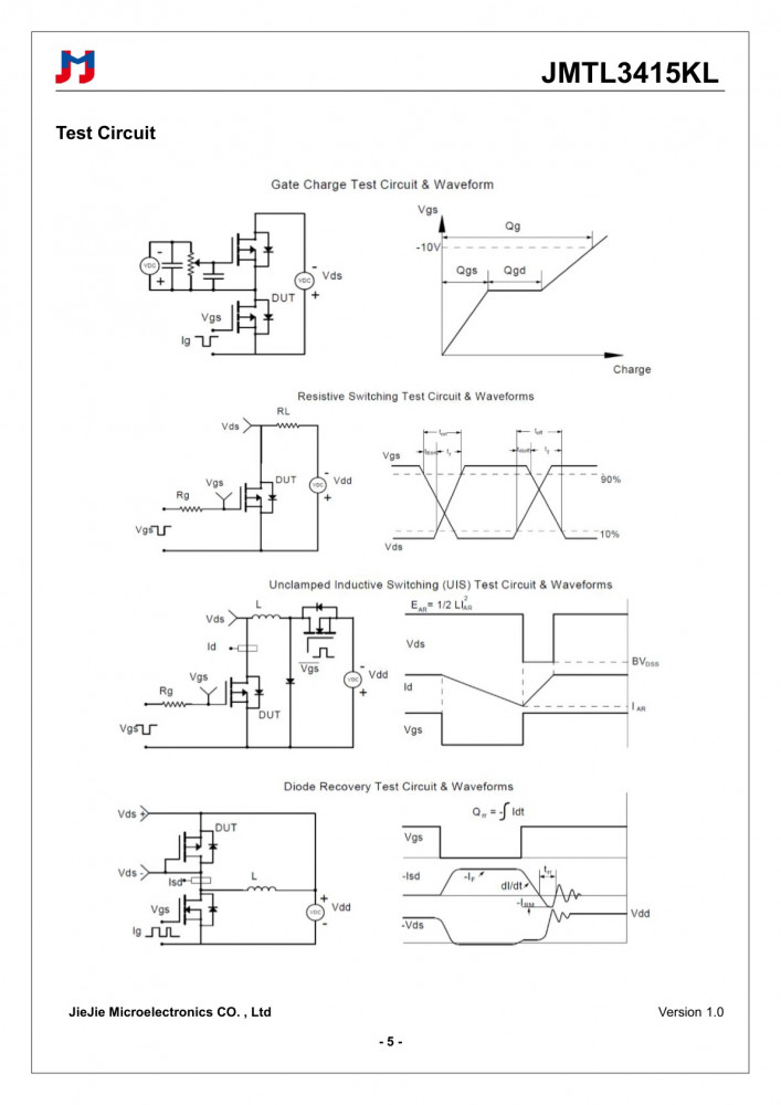 JMTL3415KL datasheet page 5