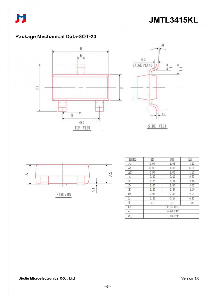 JMTL3415KL datasheet page 6