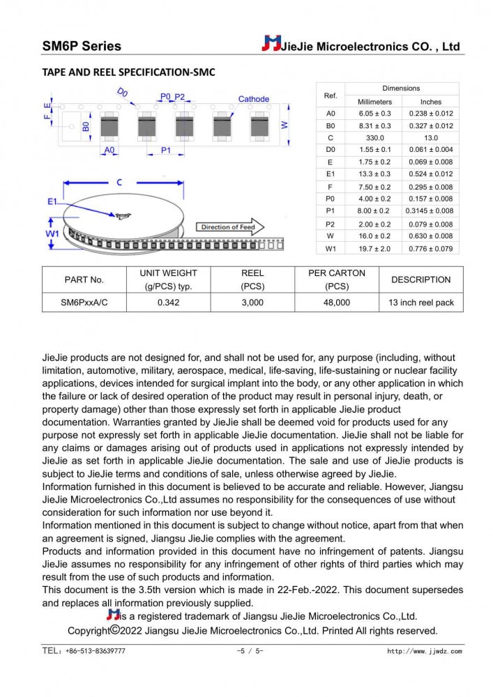 SM6P series datasheet page 5