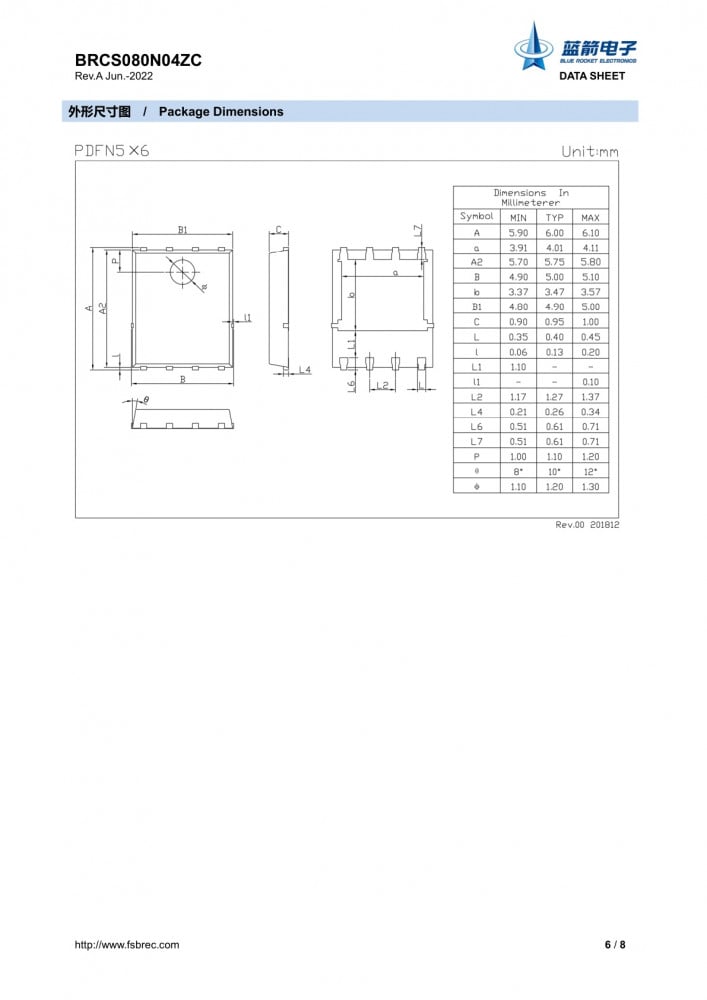 BRCS080N04ZC datasheet page 6