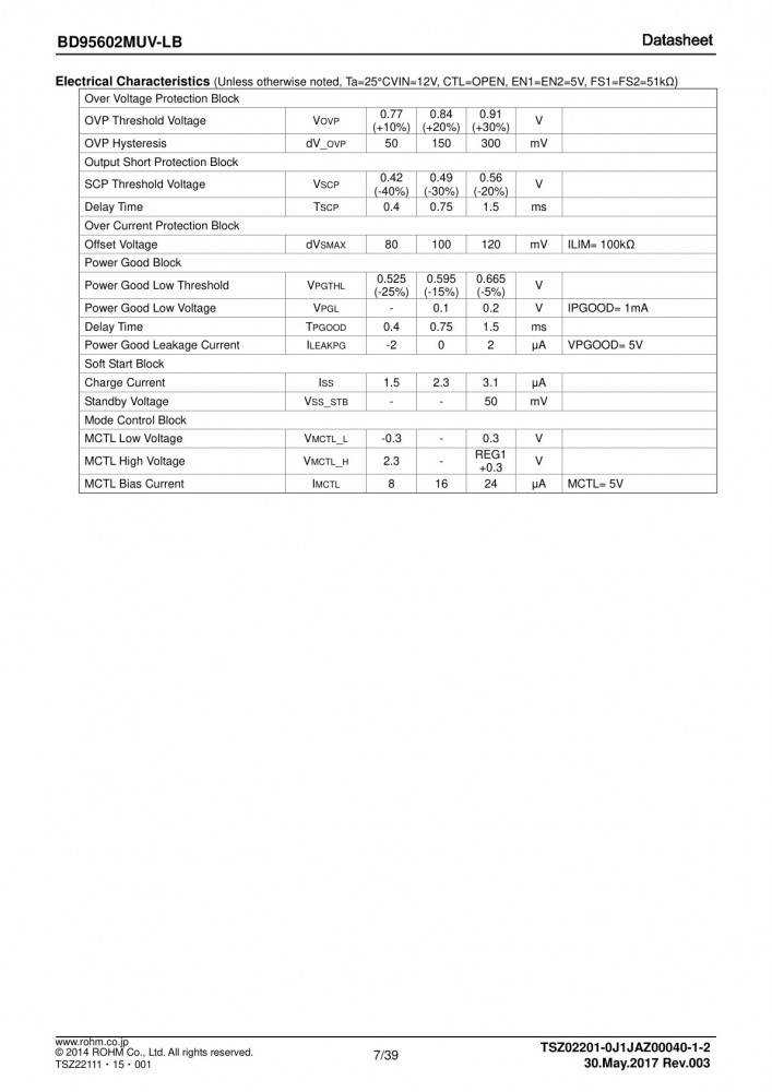 BD95602MUV-LBE2 document page 7