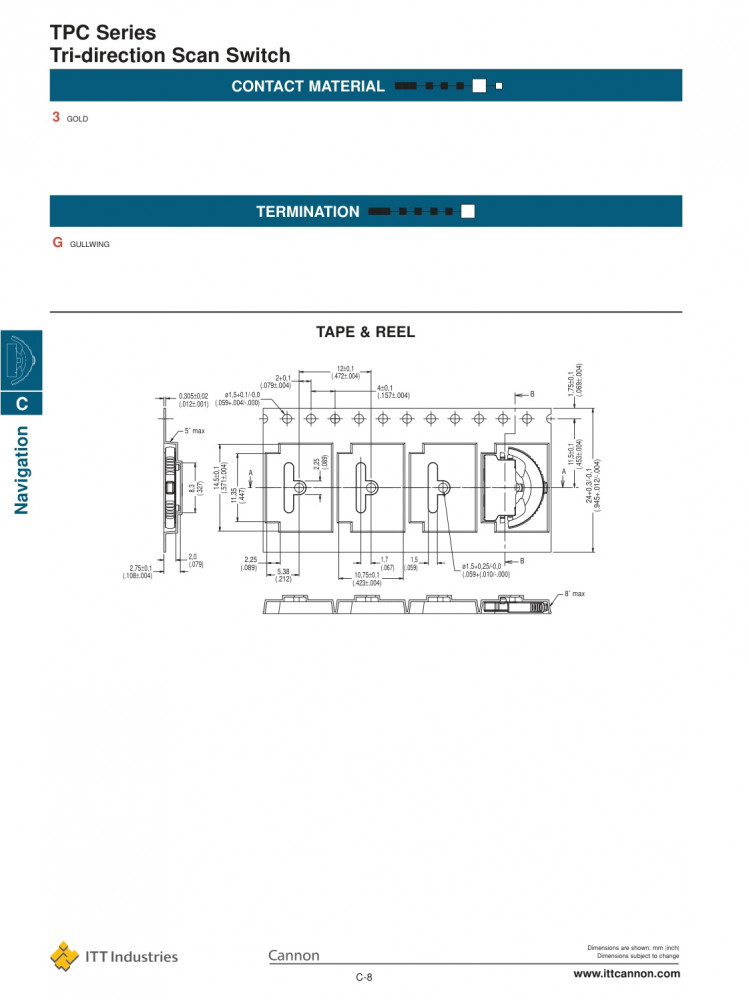 TPC1133GLFG datasheet page 3