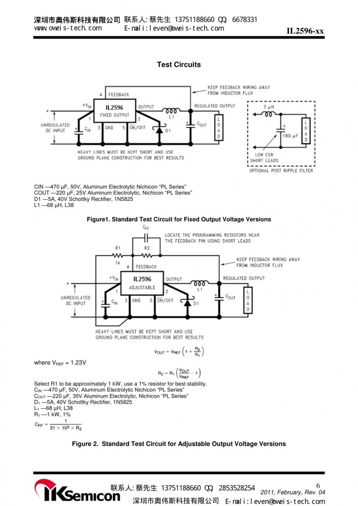 IL2596 datasheet page 6