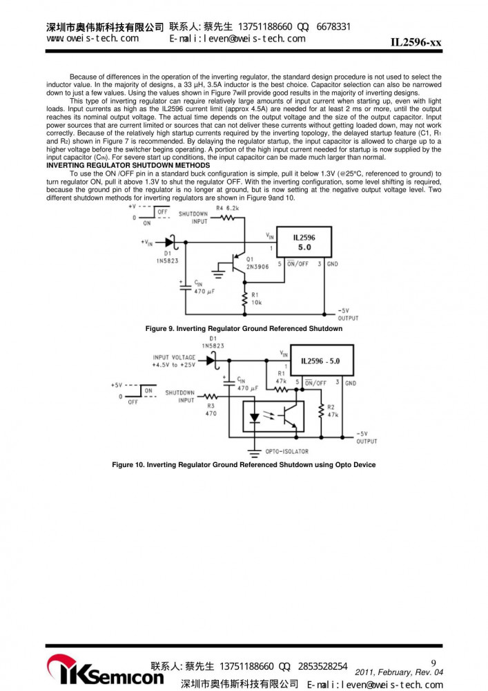IL2596 datasheet page 9