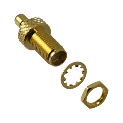Amphenol 242186 Coaxial Connector (RF) Adapter