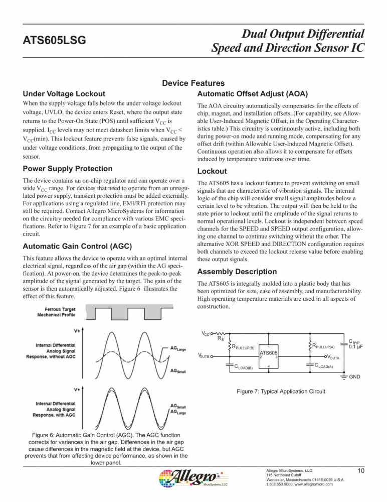ATS605 datasheet page 10