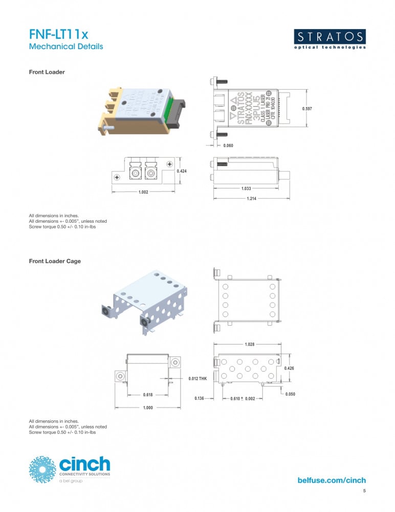 FNF-LT11H datasheet page 5