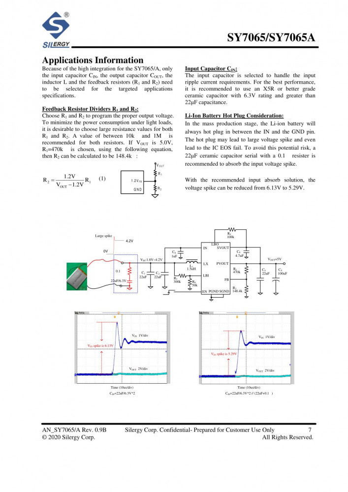 SY7065AQMC datasheet page 7