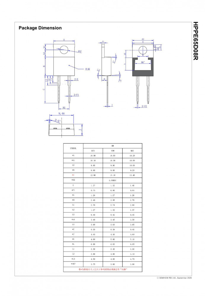 HPPE65D08R datasheet page 5
