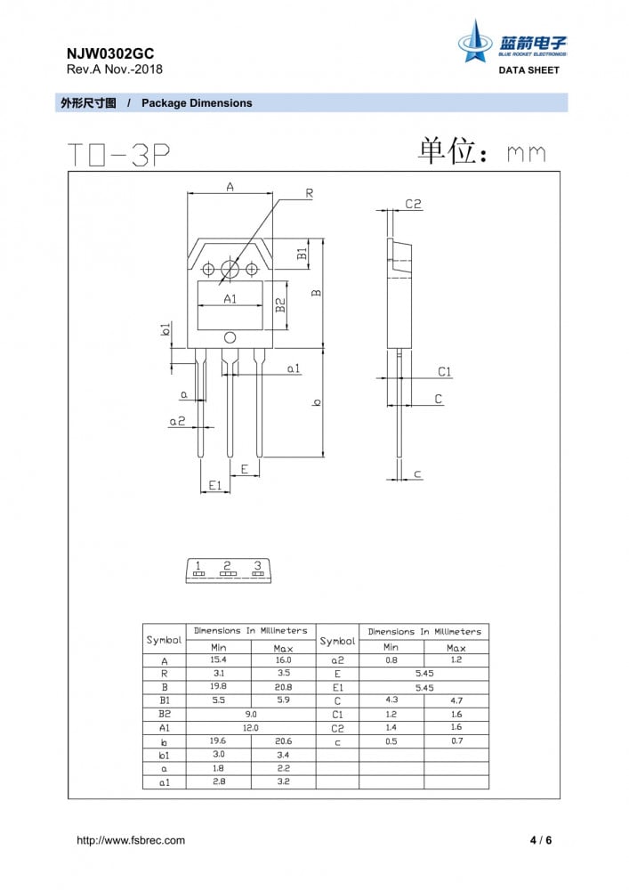 NJW0302GC datasheet page 4