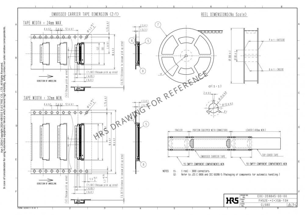 HRS FH52E technical document page 3