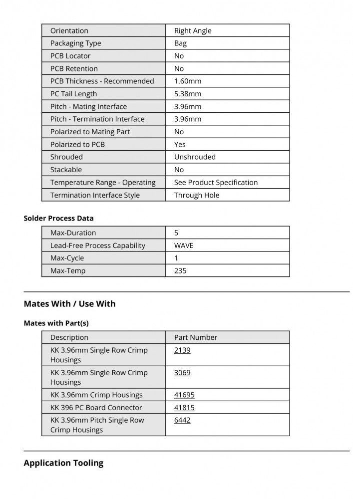 MOLEX 26481196 document page 3