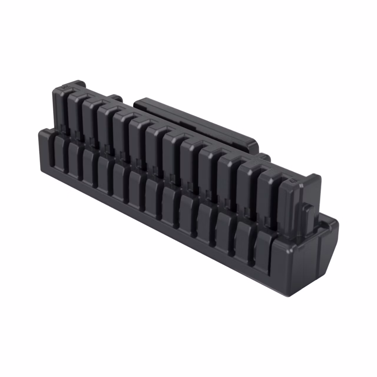 1.50mm Pitch, Micro-Lock Plus Receptacle Crimp Housing, Single Row, Positive Lock, 13 Circuits, Black for sale