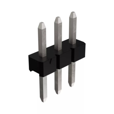 2.00mm Pitch Milli-Grid Header, Vertical, Through Hole, Breakaway, 3 Circuits, 2.50µm Tin (Sn) Plating, Mating Pin Length 3.20mm, Tail Length 3.50mm, Lead-Free for sale
