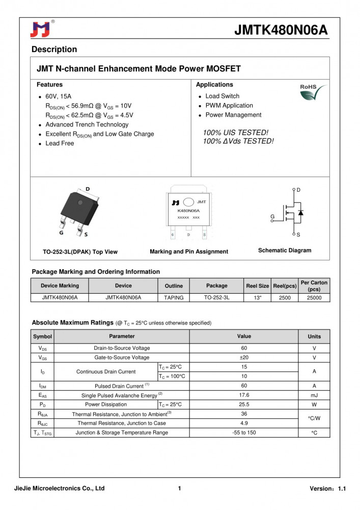 Technical document page 1