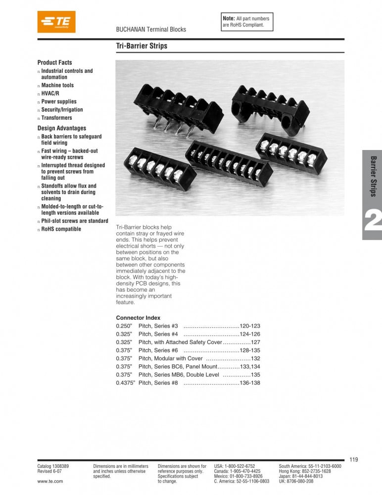 TE Connectivity Buchanan catalog page 8