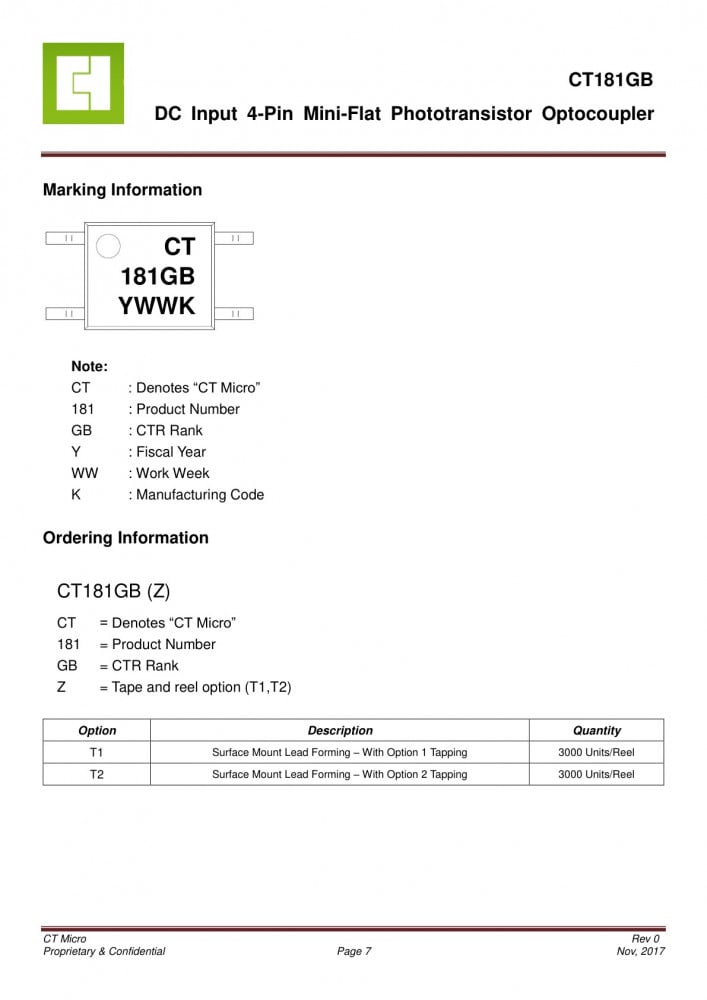 CT181GB(T1) datasheet page 7
