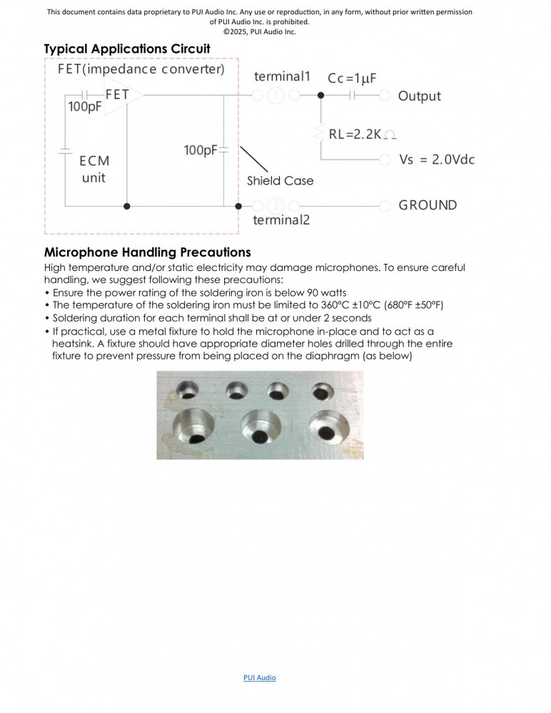 POM-2722L datasheet page 4
