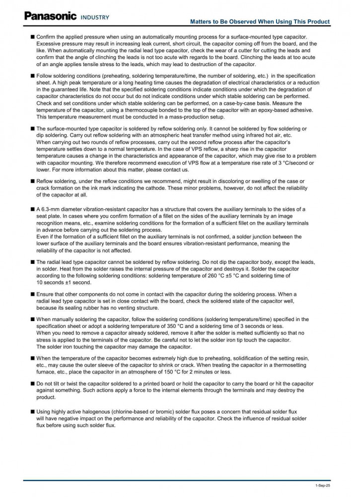 FC series datasheet page 10