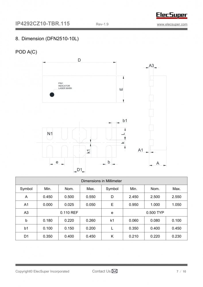 IP4292CZ10-TBR.115 datasheet page 7