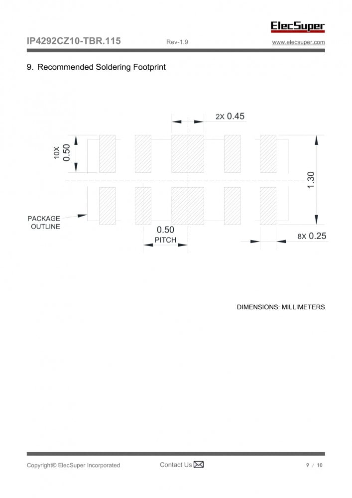 IP4292CZ10-TBR.115 datasheet page 9