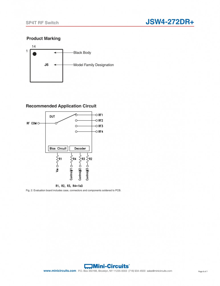 JSW4-272DR+ datasheet page 6