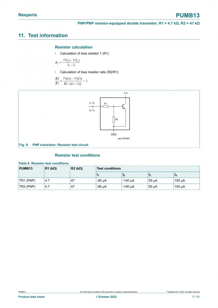 PUMB13 datasheet page 7