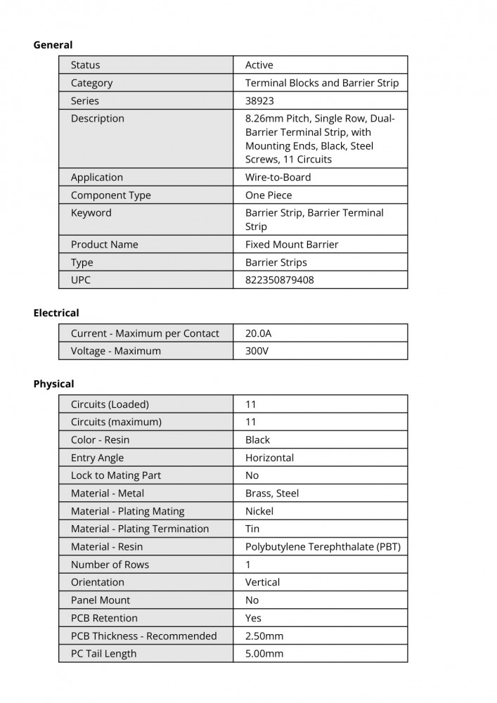 MOLEX product document image, page 2