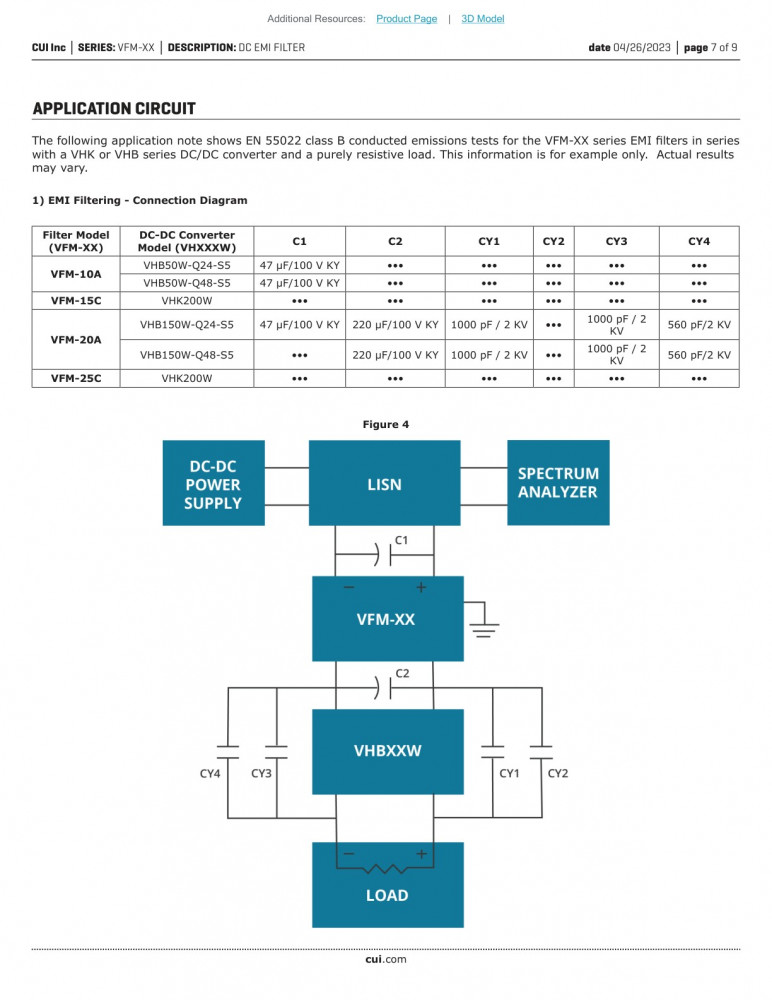 VFM-25C datasheet page 7