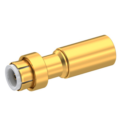 SMP-MAX / THREAD-IN STRAIGHT MALE JACK CRIMP TYPE SLIDE TYPE CABLE 2.6/50S