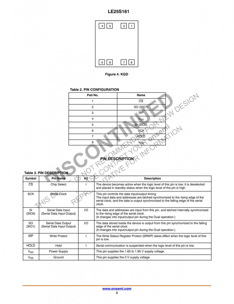 LE25S161 document page 3