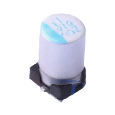 Lelon OVZ390M1CTR-0606 Aluminum-Polymer Capacitor