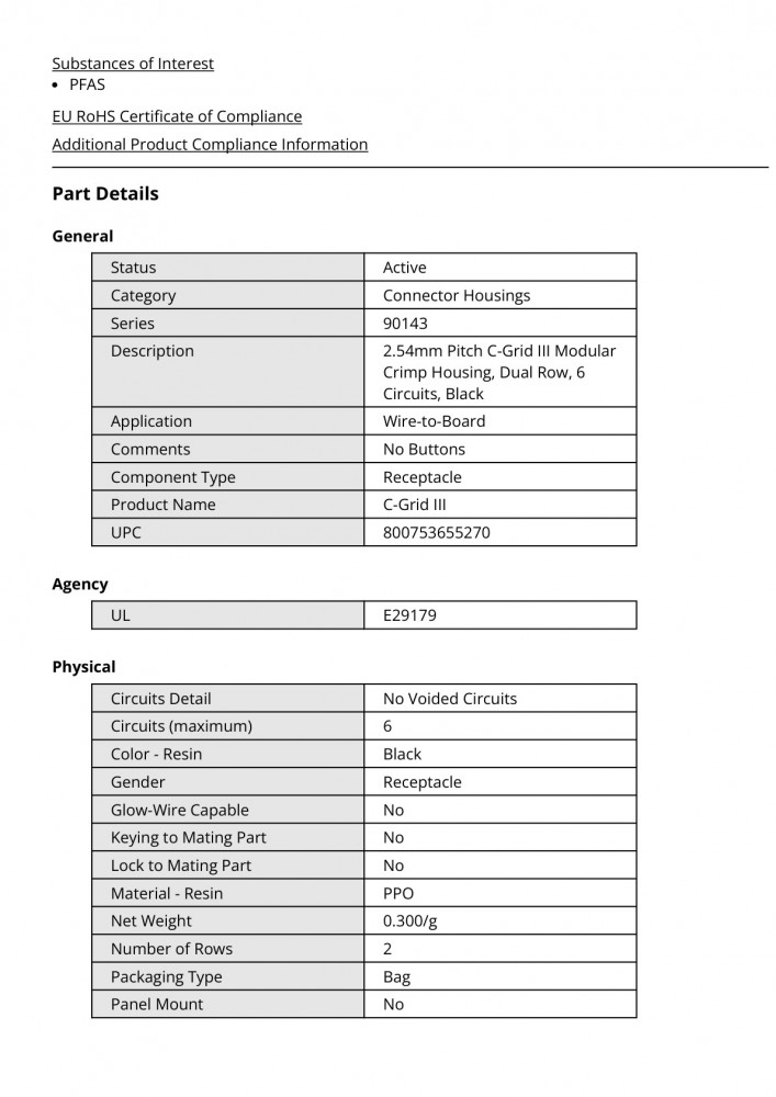 901430006 product document image, page 2