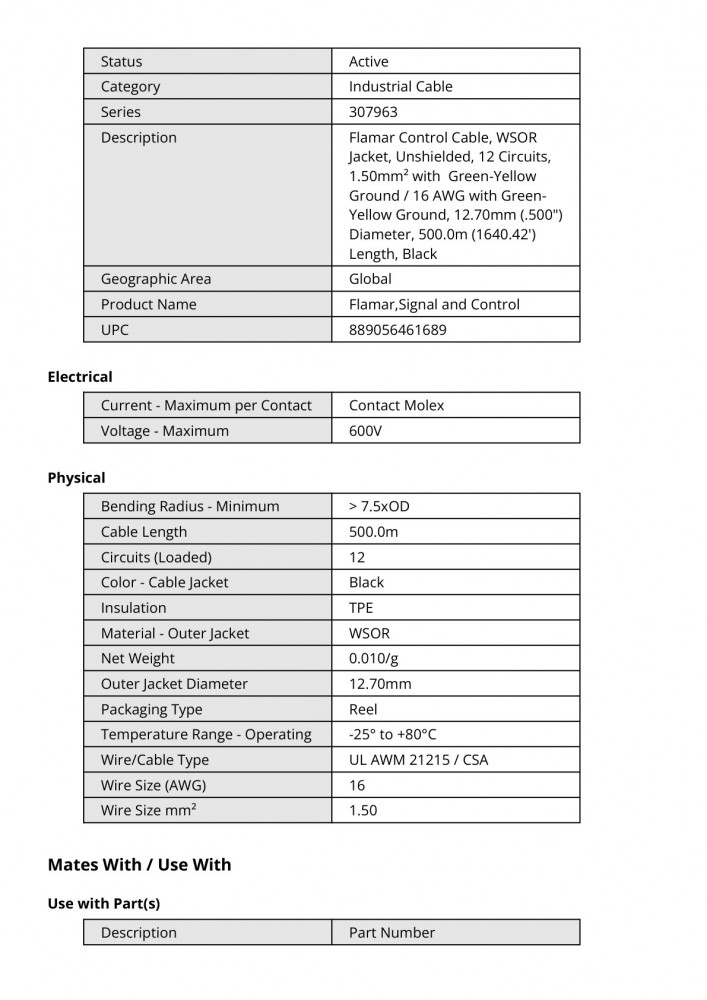 Product document image, page 2