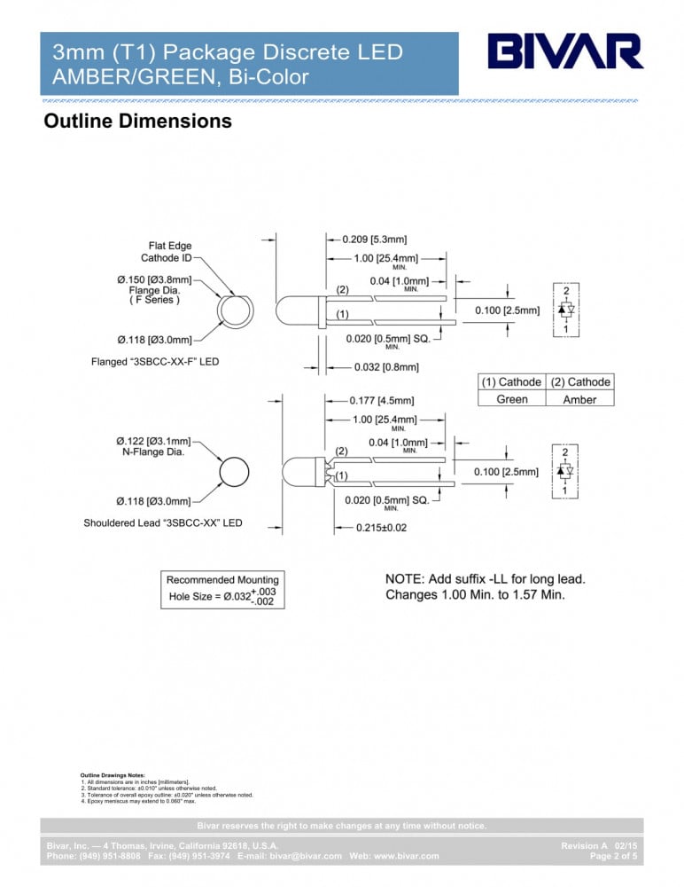 3SBCC-A/G datasheet page 2
