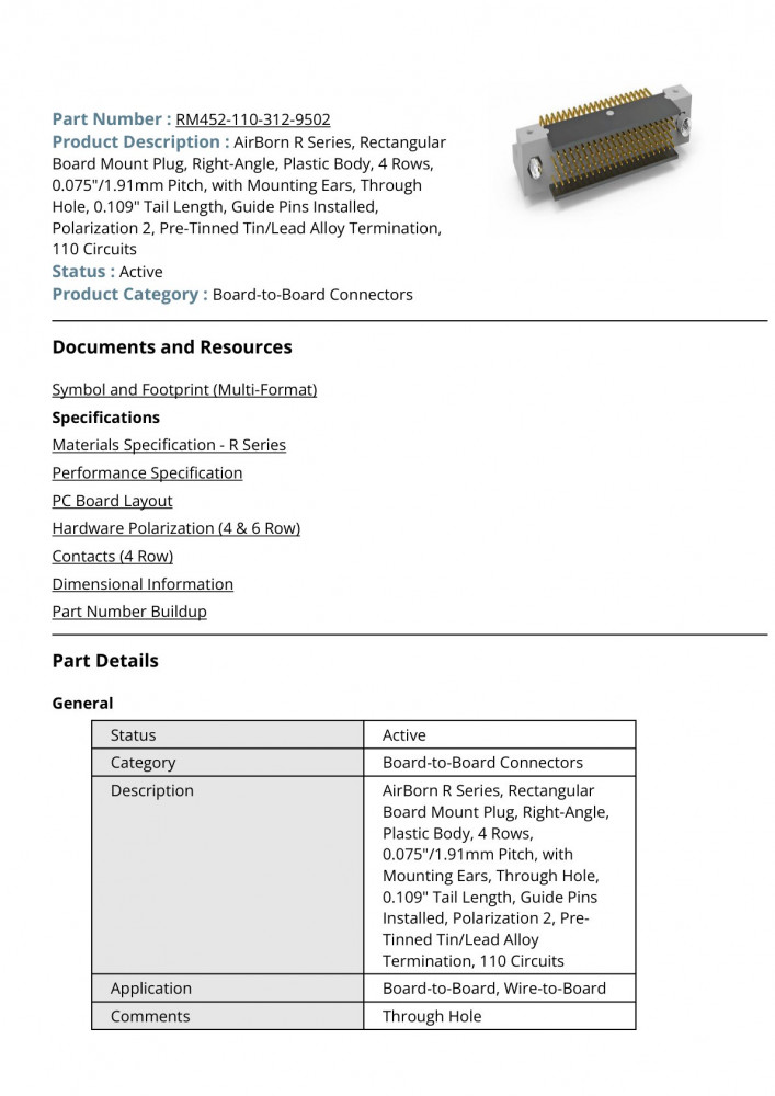 RM452-110-312-9502 technical document image 1