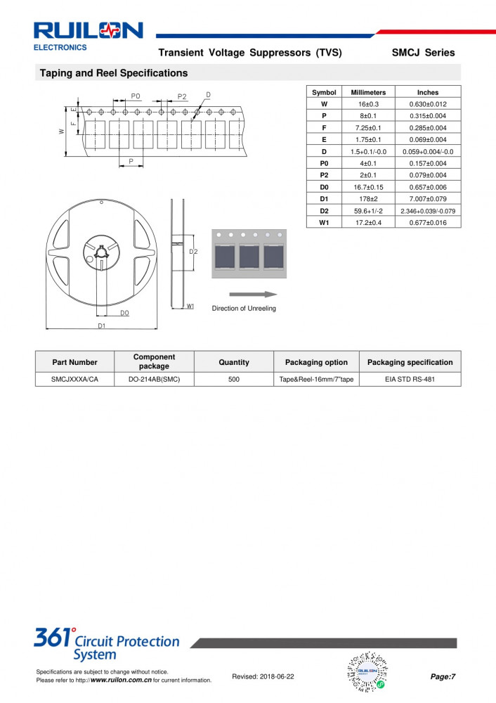 SMCJ54A datasheet page 7