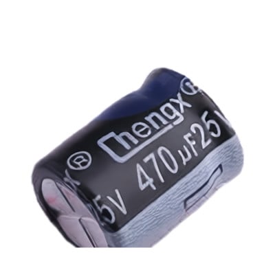 Chengx KM477M025F12RR0VH2FP0 Aluminum Electrolytic Capacitor