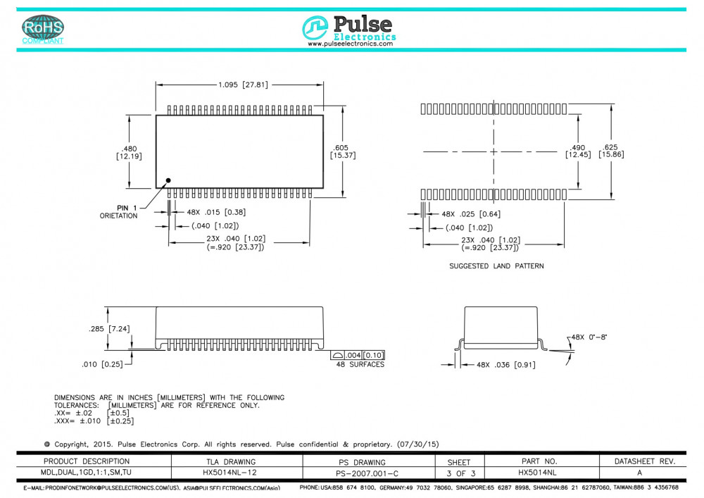 HX5014NLT official drawing page 3