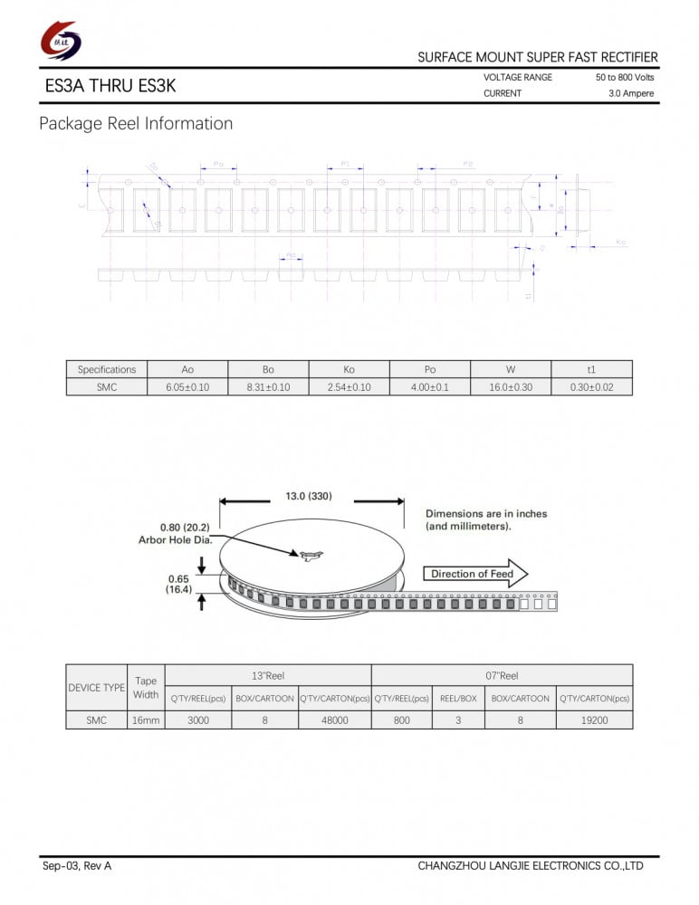 ES3J datasheet page 4