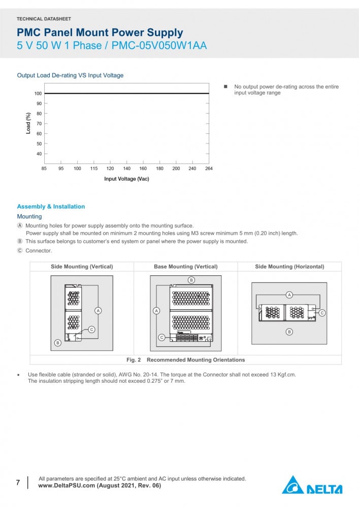 PMC-05V050W1AA datasheet page 7