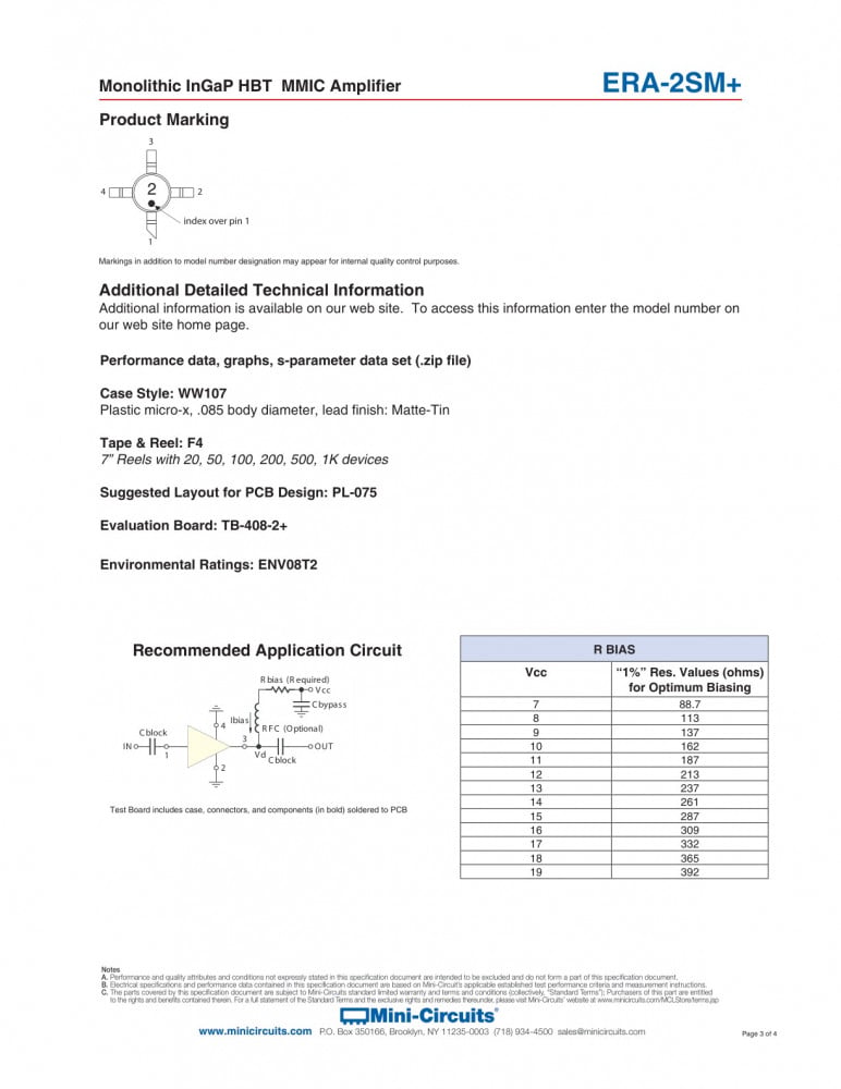 ERA-2SM+ technical document page 3