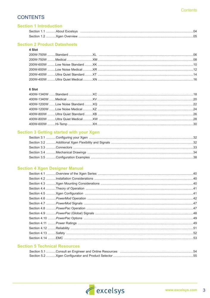 Xgen catalogue page 3