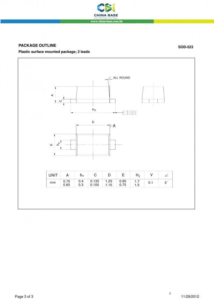 SD103AWT datasheet page 3