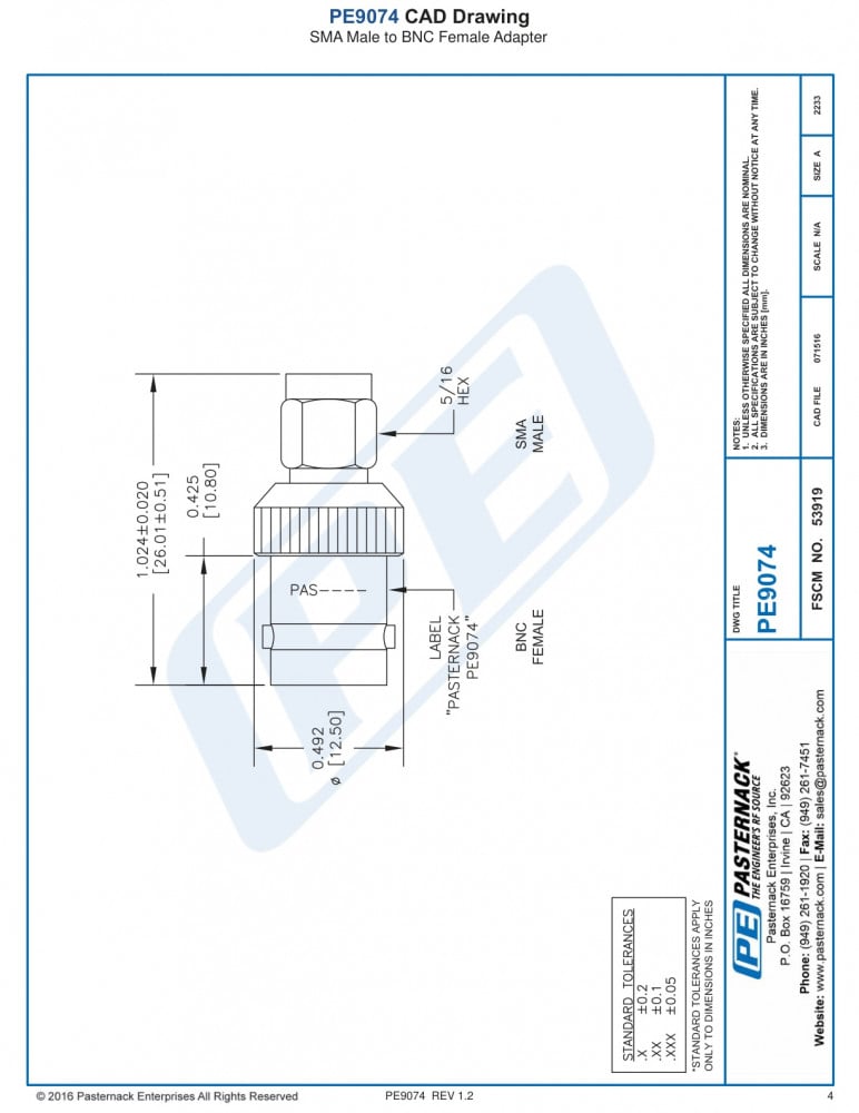 PE9074 technical document page 4