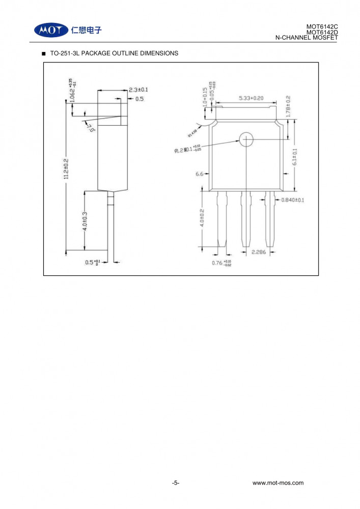 MOT6142D datasheet page 5