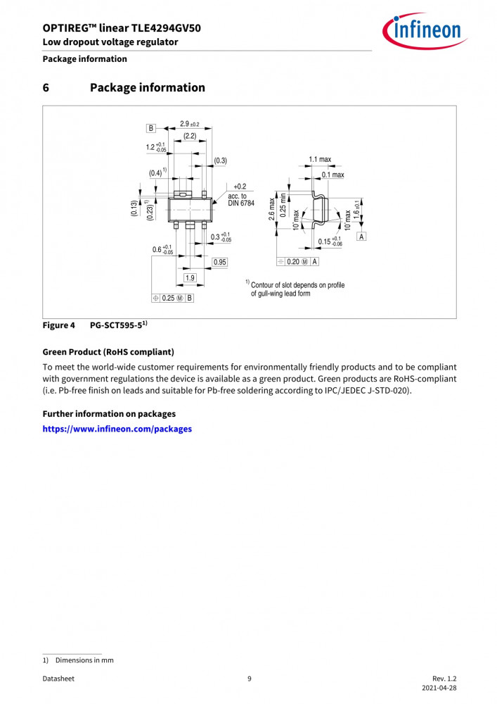TLE4294GV50 datasheet page 9