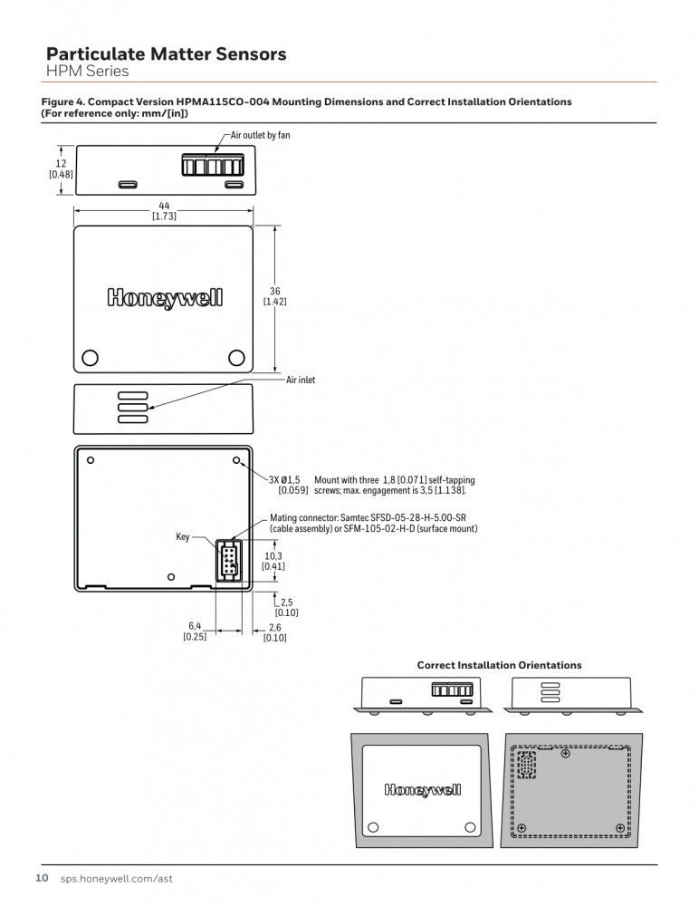 HPMA115C0-004 datasheet page 10