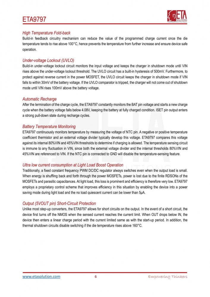 ETA9797E8A datasheet page 6