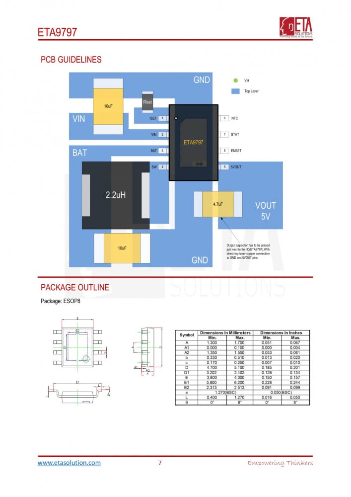 ETA9797E8A datasheet page 7